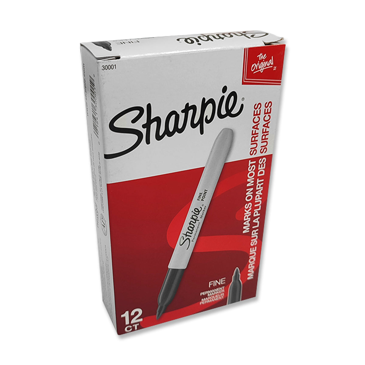 Marcador Permanente Punta Fina Shapie Color Negro 12 Unidades – Mas Papel